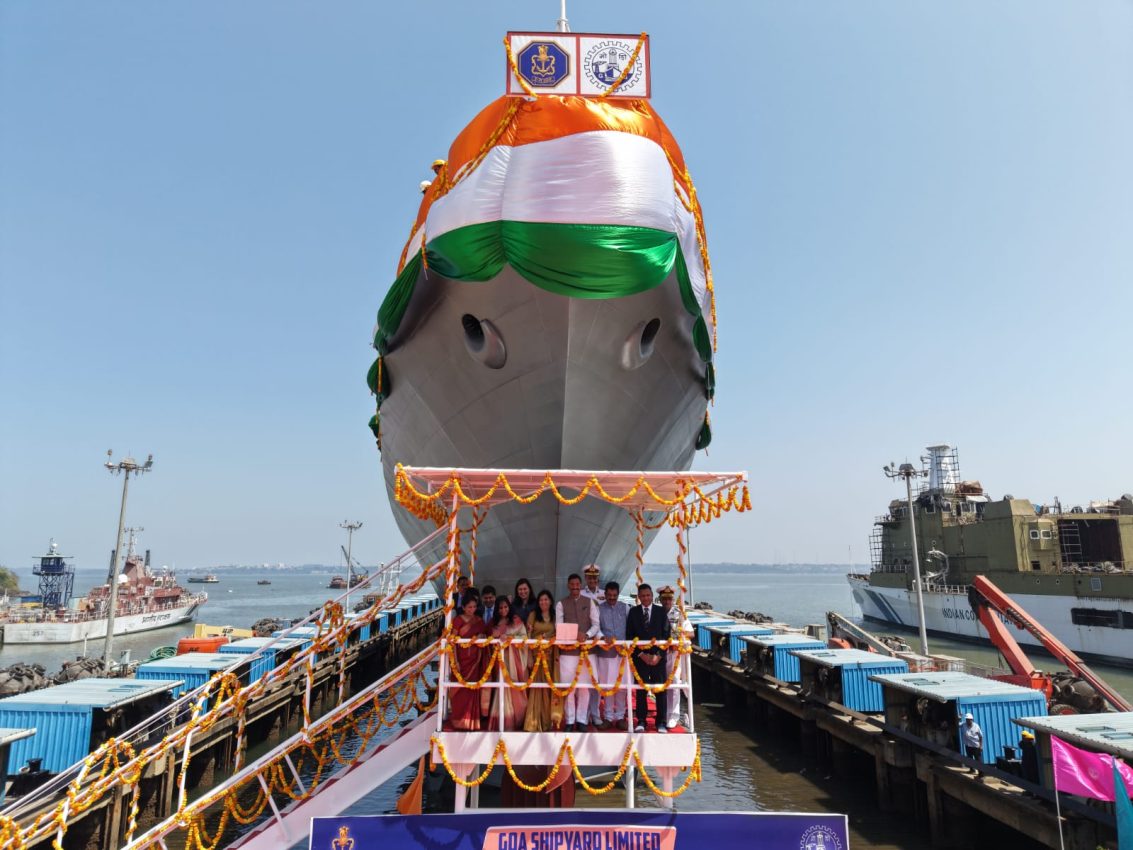 Goa Shipyard Unveils Indigenous Frigate "Tavasya": A Beacon of Naval ...