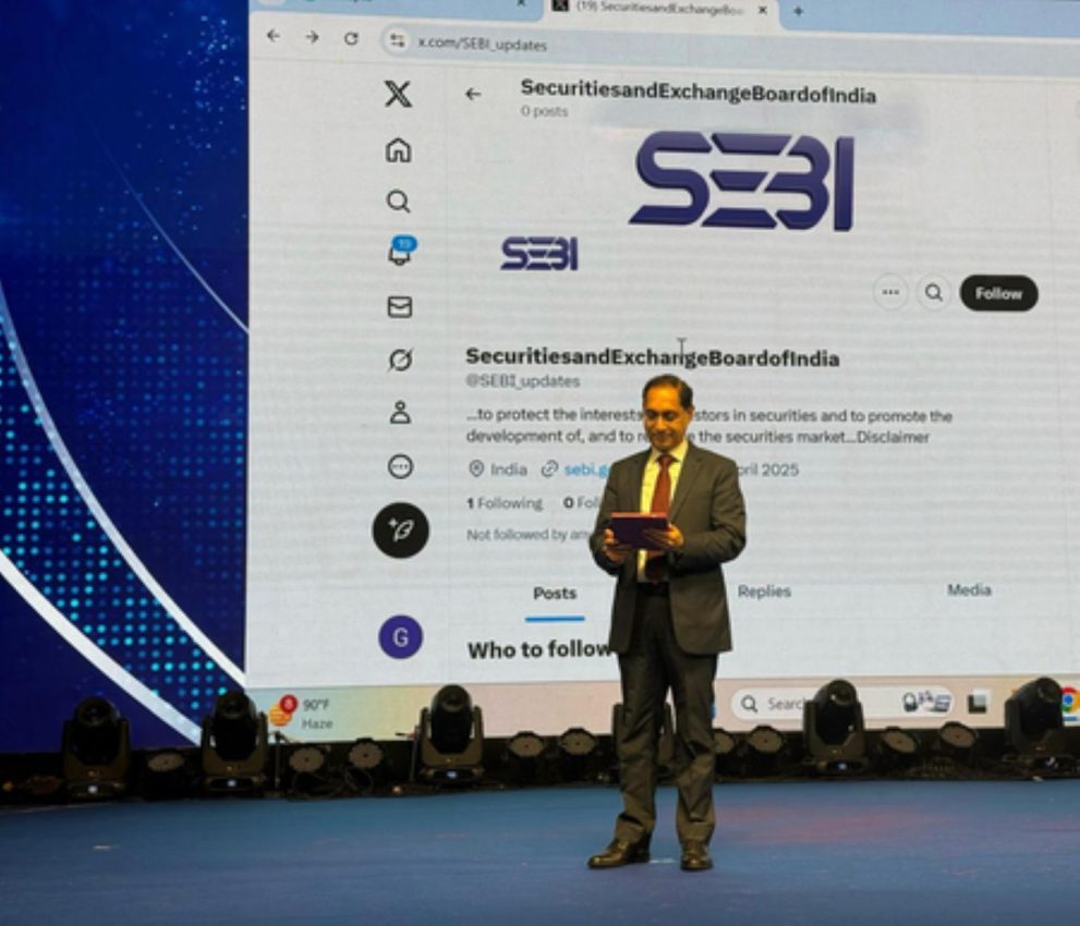 SEBI Chief Says Capital Markets Key to India’s Economic Transformation ...